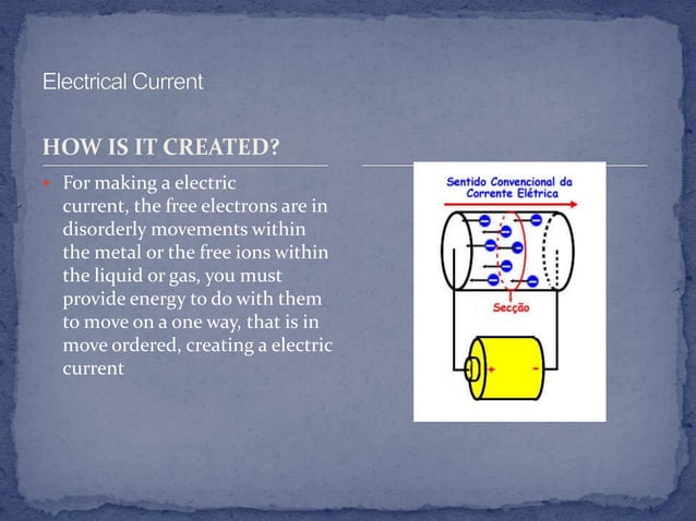 Eletrical current | PPT