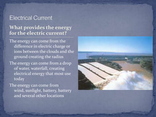 Eletrical current | PPT