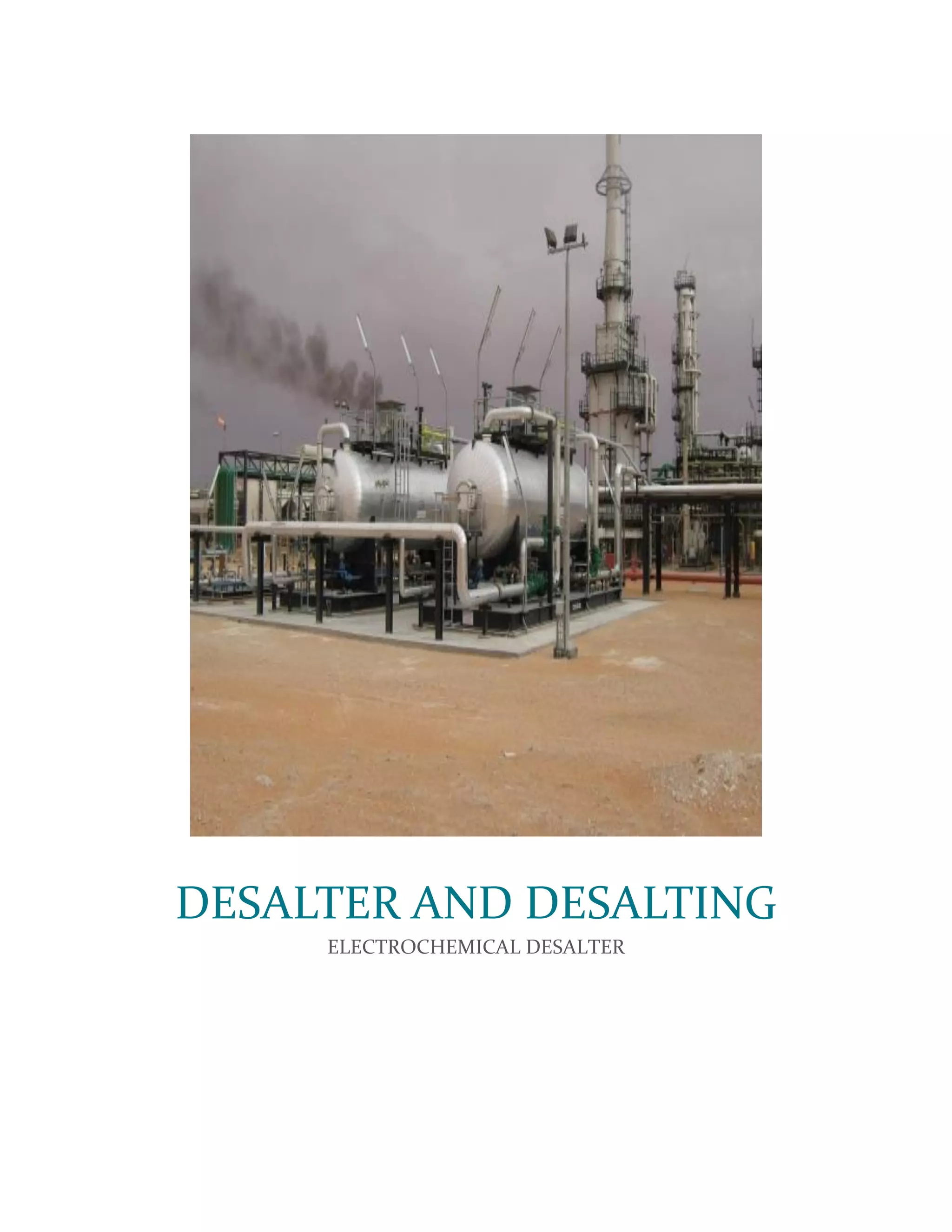Eletrochemical desalter | PDF