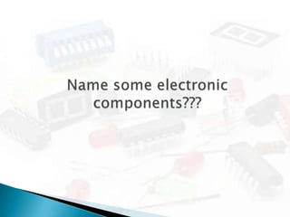 Advanced Technology In Electronics Ppt