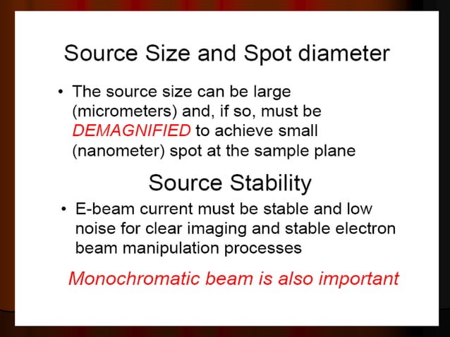 eletron microscopy.ppt | Physics | Science