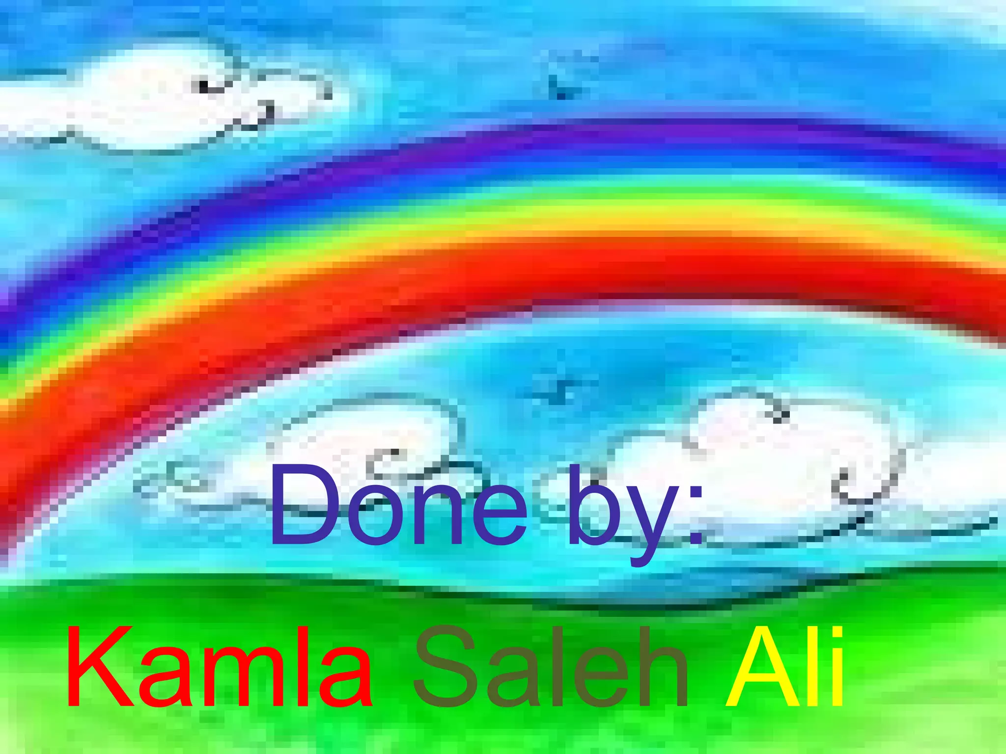 E:\Lets Learn The Rainbow Colors | PPT