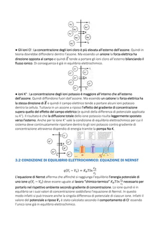 ELETTROSTATICA DEGLI ASSONI | PDF