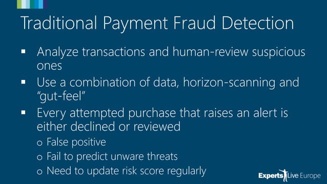 Online Payment Fraud Detection with Azure Machine Learning | PPTX ...