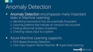 Online Payment Fraud Detection with Azure Machine Learning | PPTX