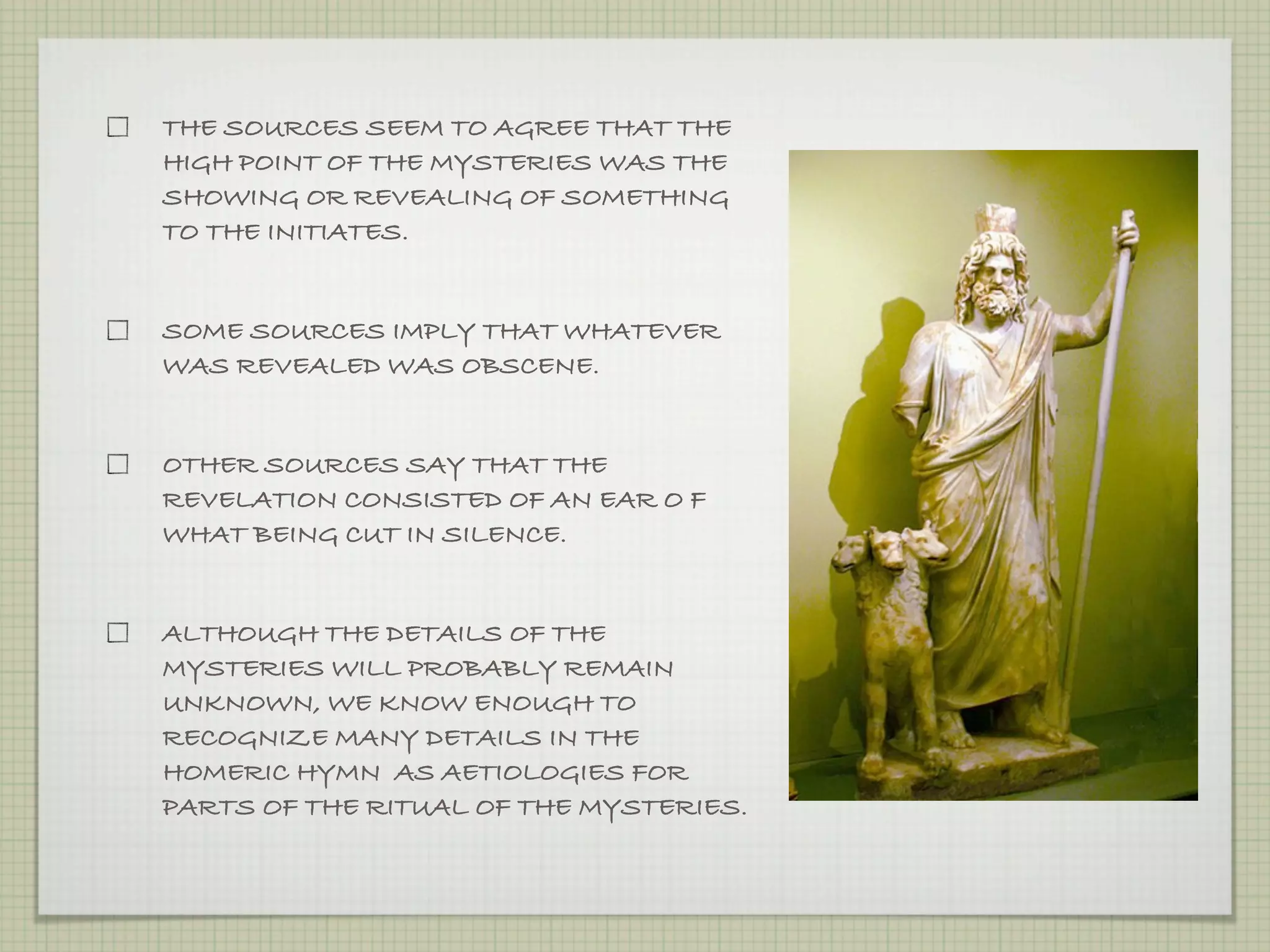 Eleusinian mysteries | PPT