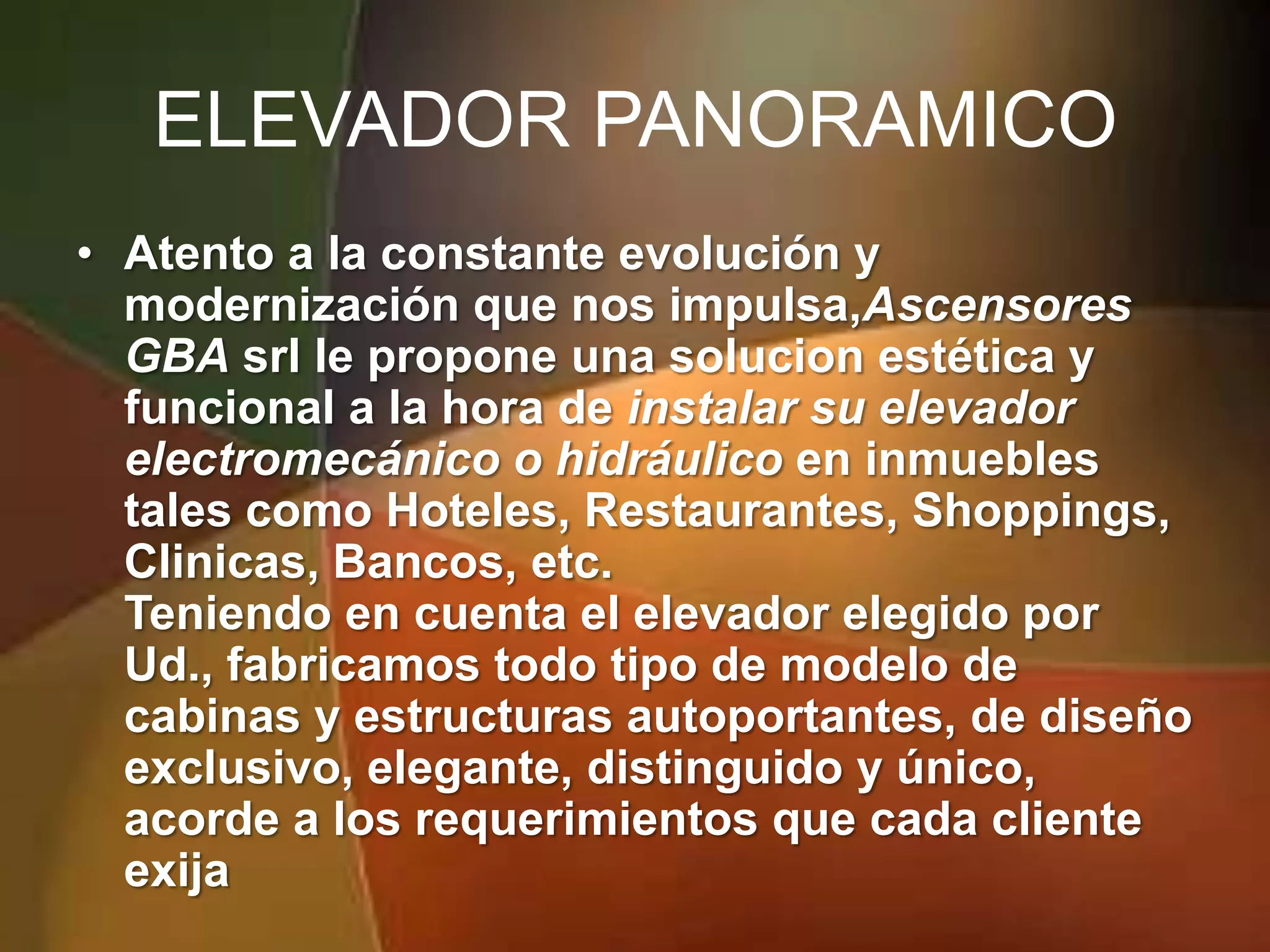 Elevadores | PPT