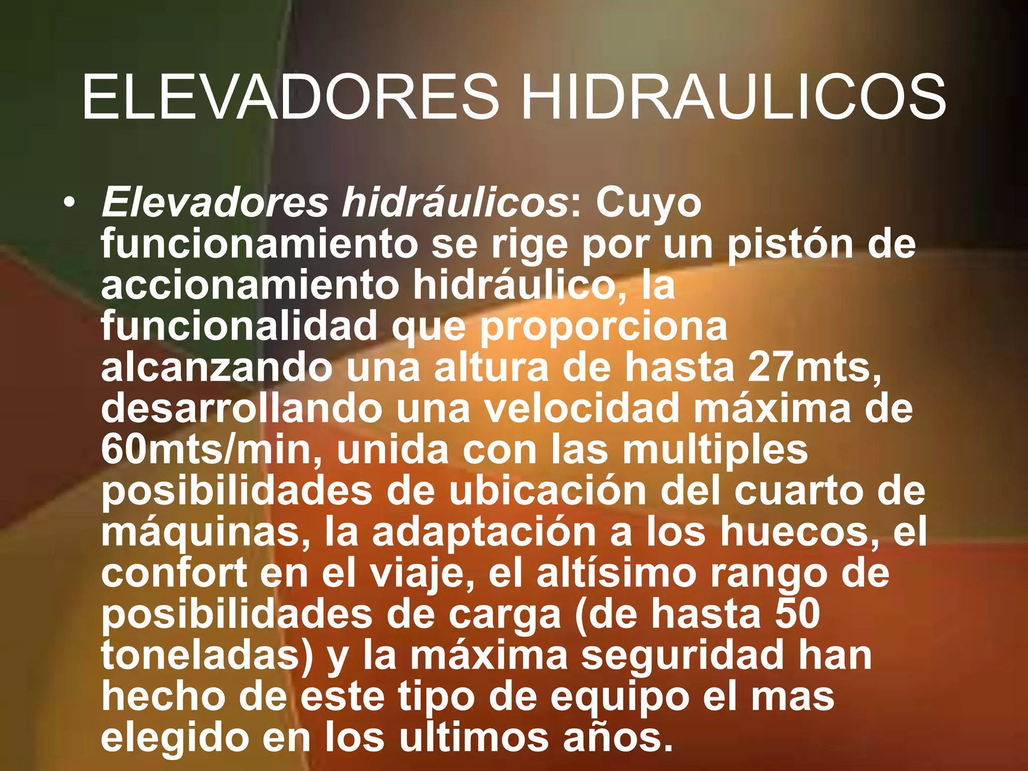 Elevadores | PPT