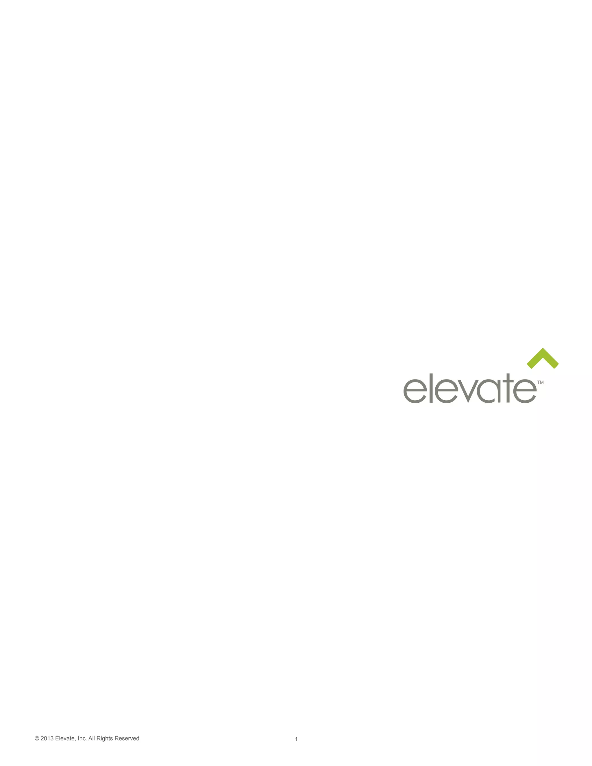 Elevate Certifiable Geniuses | Business Plan | PDF