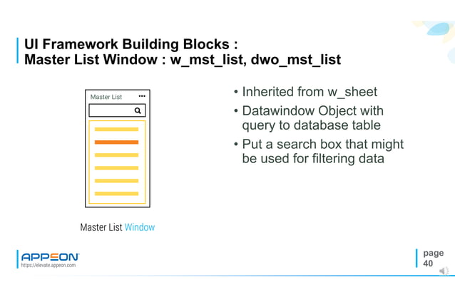 Creating Modern UI PowerBuilder Framework using native objects