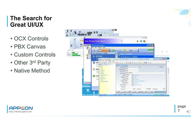 Creating Modern UI PowerBuilder Framework using native objects