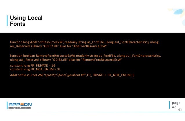 Creating Modern UI PowerBuilder Framework using native objects Creating Modern UI PowerBuilder Framework using native objects