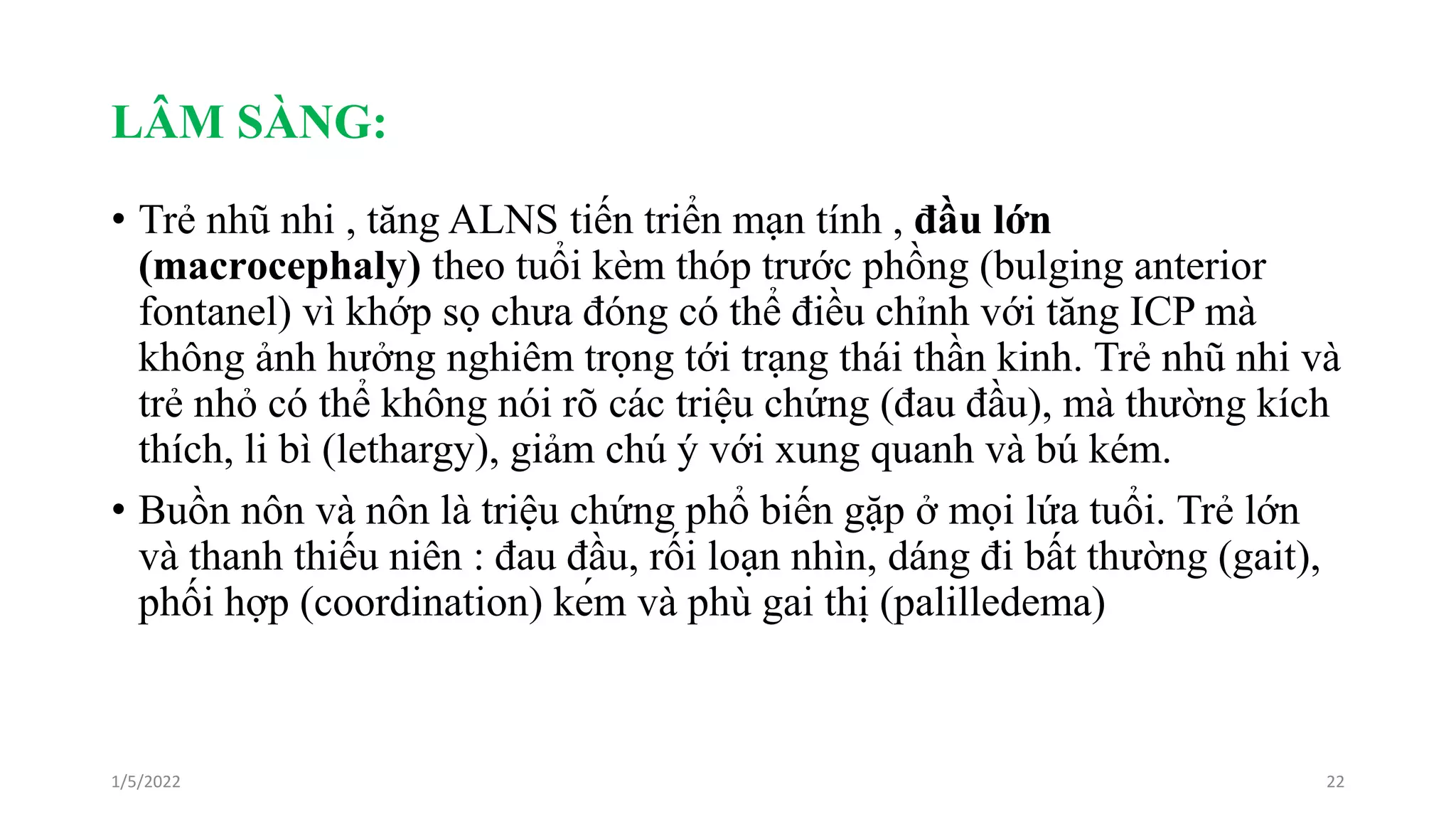 Elevated intracranial pressure (icp) in children | PPT