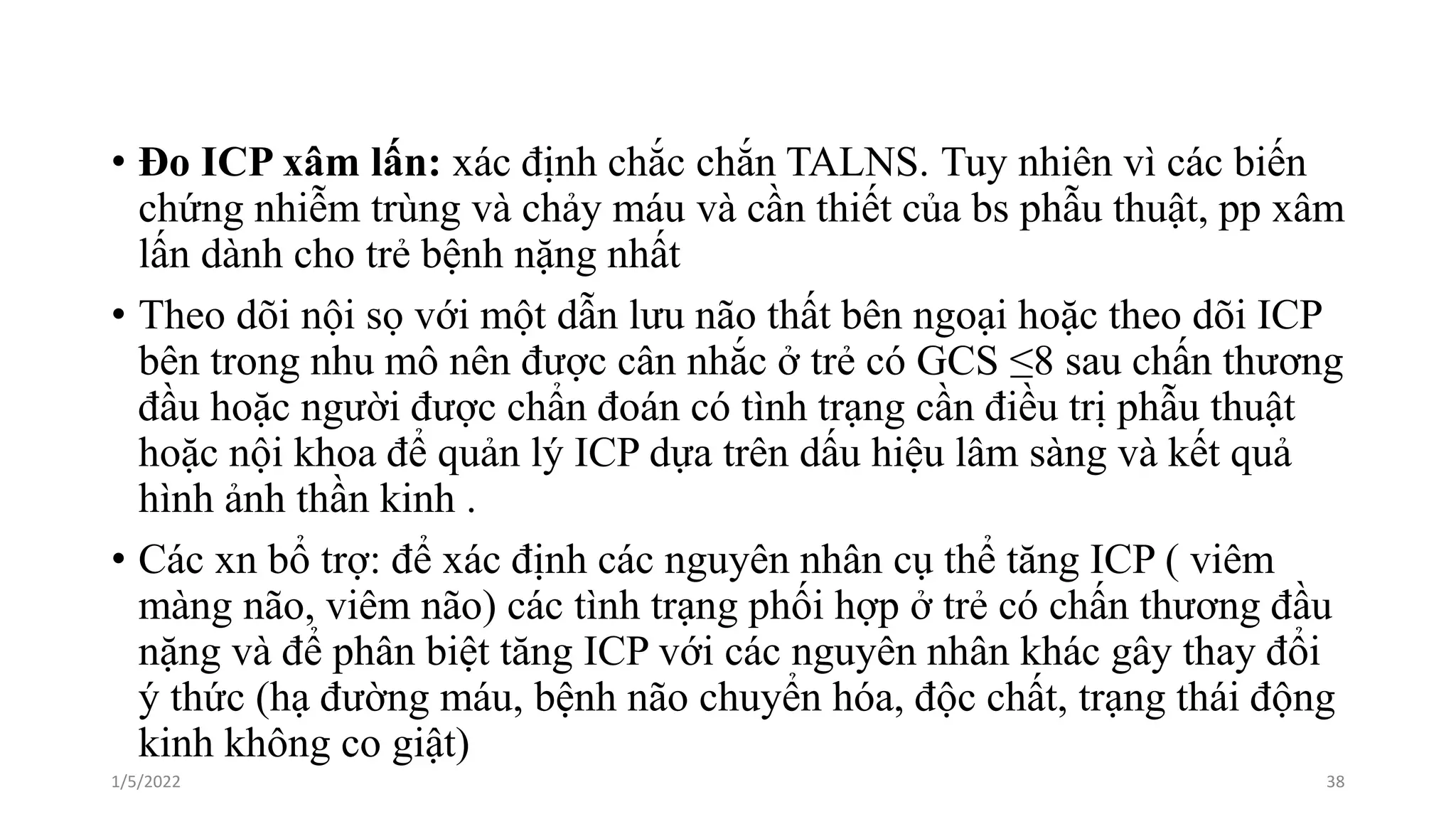 Elevated intracranial pressure (icp) in children | PPT