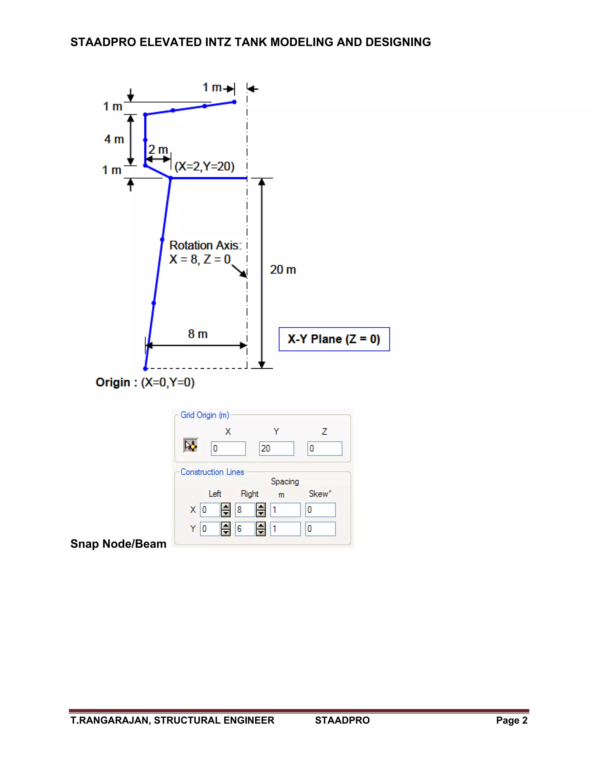 water tank analysis | PDF
