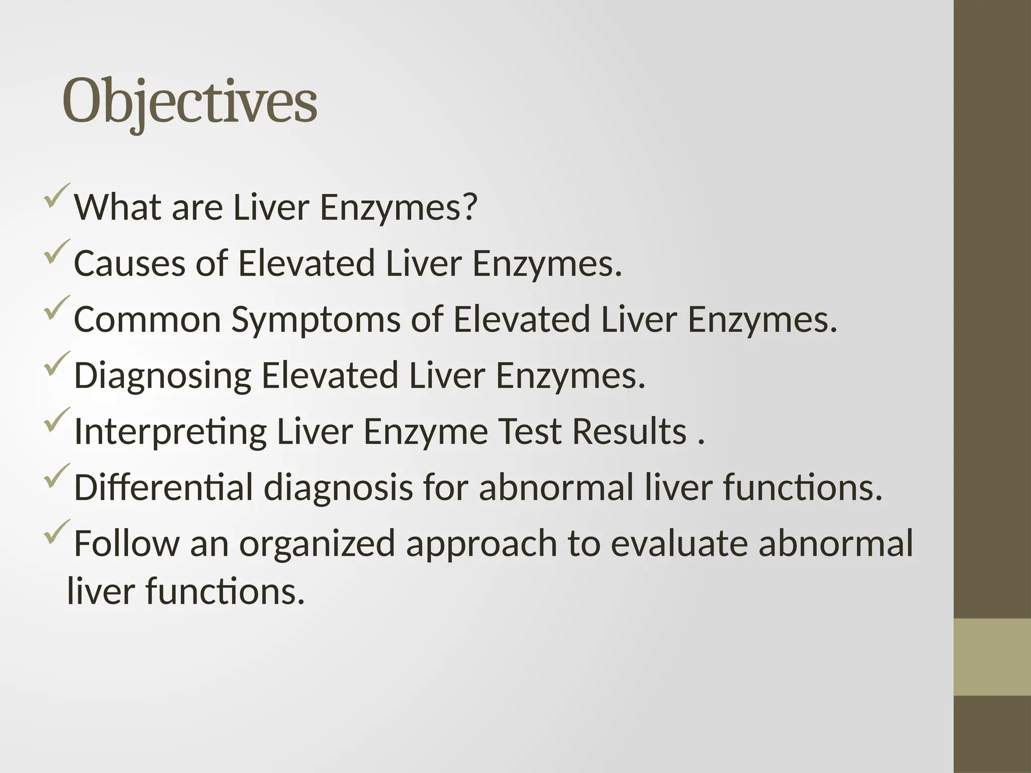 Approch to elevated liver enzymes .pptx