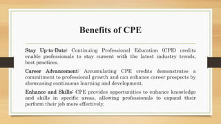 Elevate Your Engineering Career- A Guide to CPE | PPT