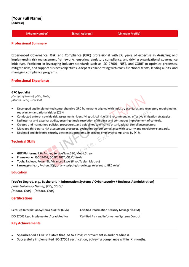 Elevate Your GRC Career with the Perfect Resume.pdf