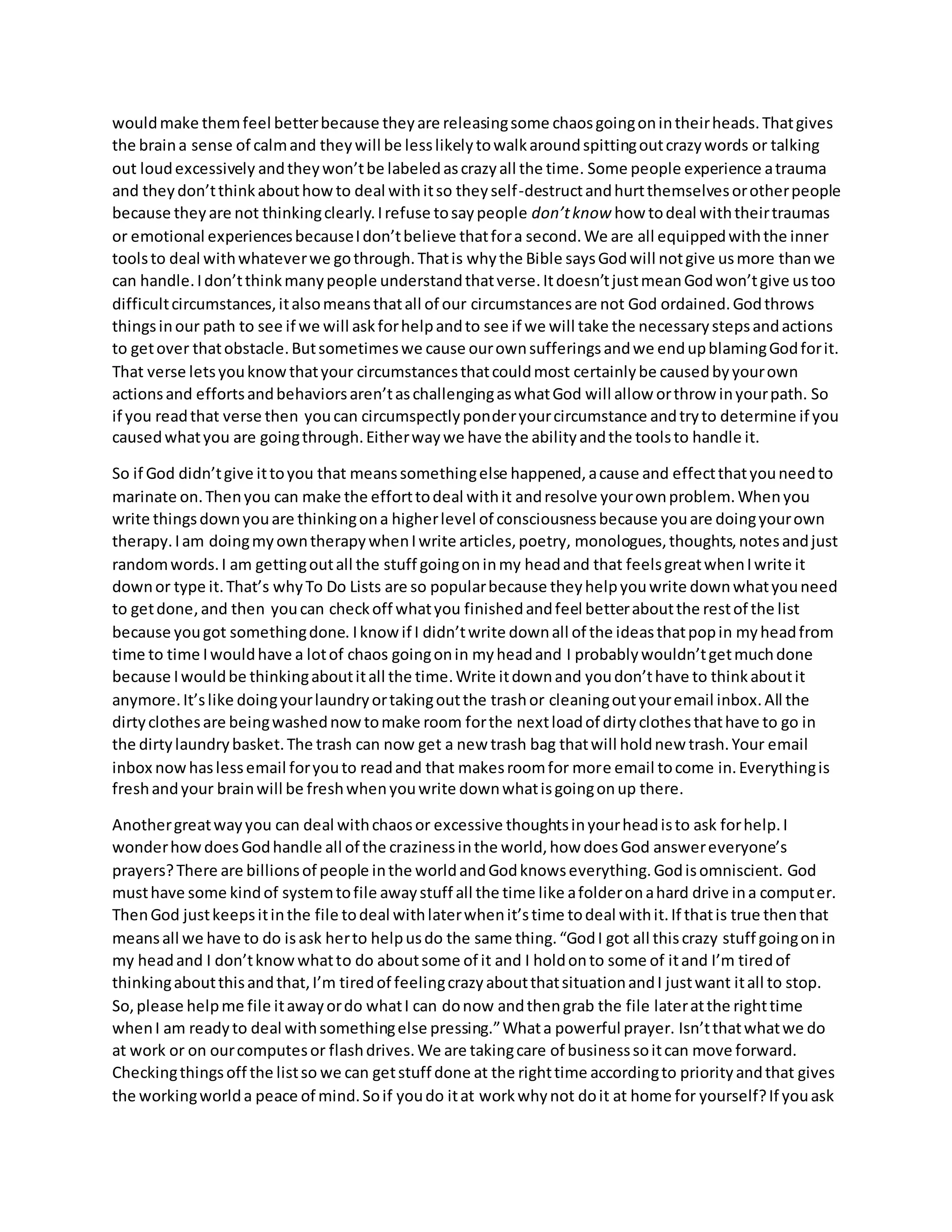 Elevate Your Mind Tip# 10: Creative Writing | DOCX