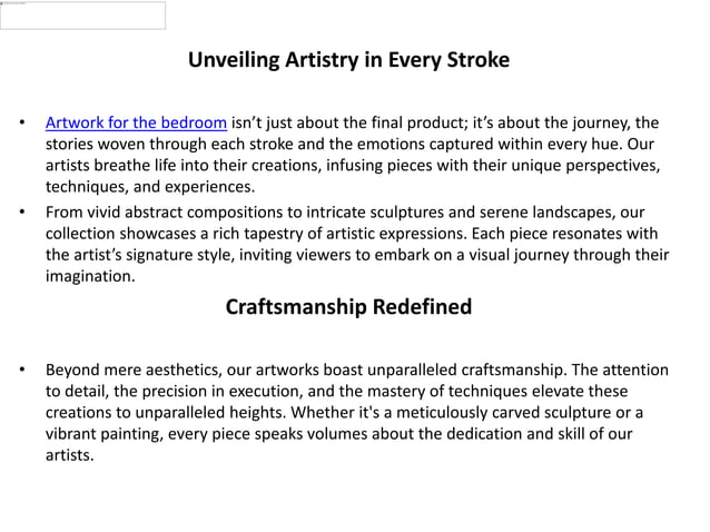 Elevate Your Style with Unique Artwork Skills.pptx | Free Download