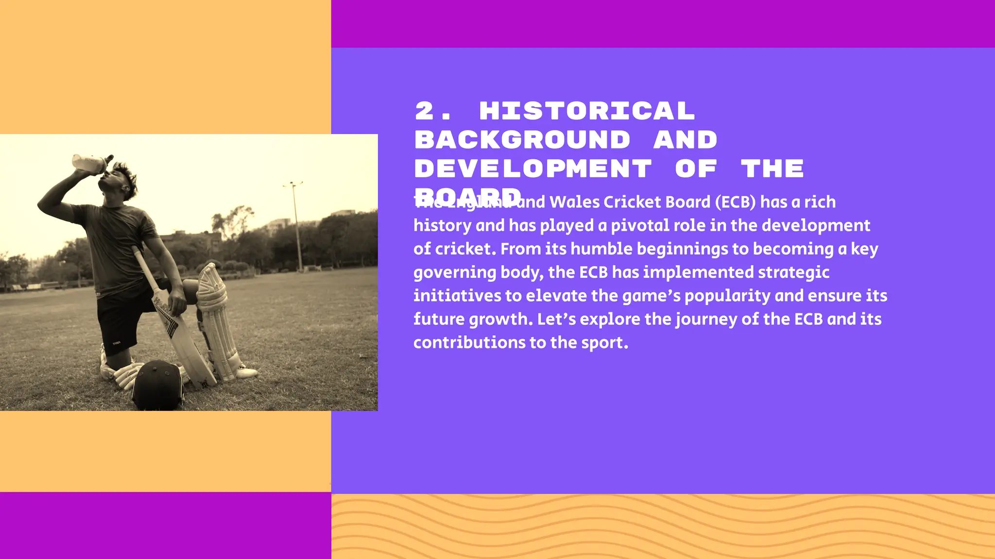 Pioneering Excellence in Cricket | PPT