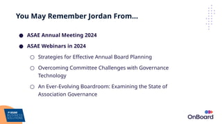 Elevating Association Governance with OnBoard | PPT