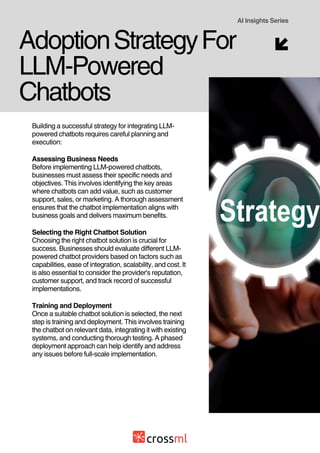 Elevating Customer Satisfaction with LLM-Powered Chatbots.pdf