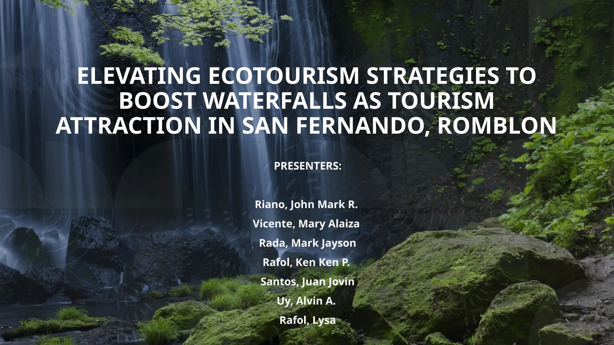 ELEVATING ECOTOURISM STRATEGIES TO BOOST WATERFALLS AS TOURISM_021126.pptx