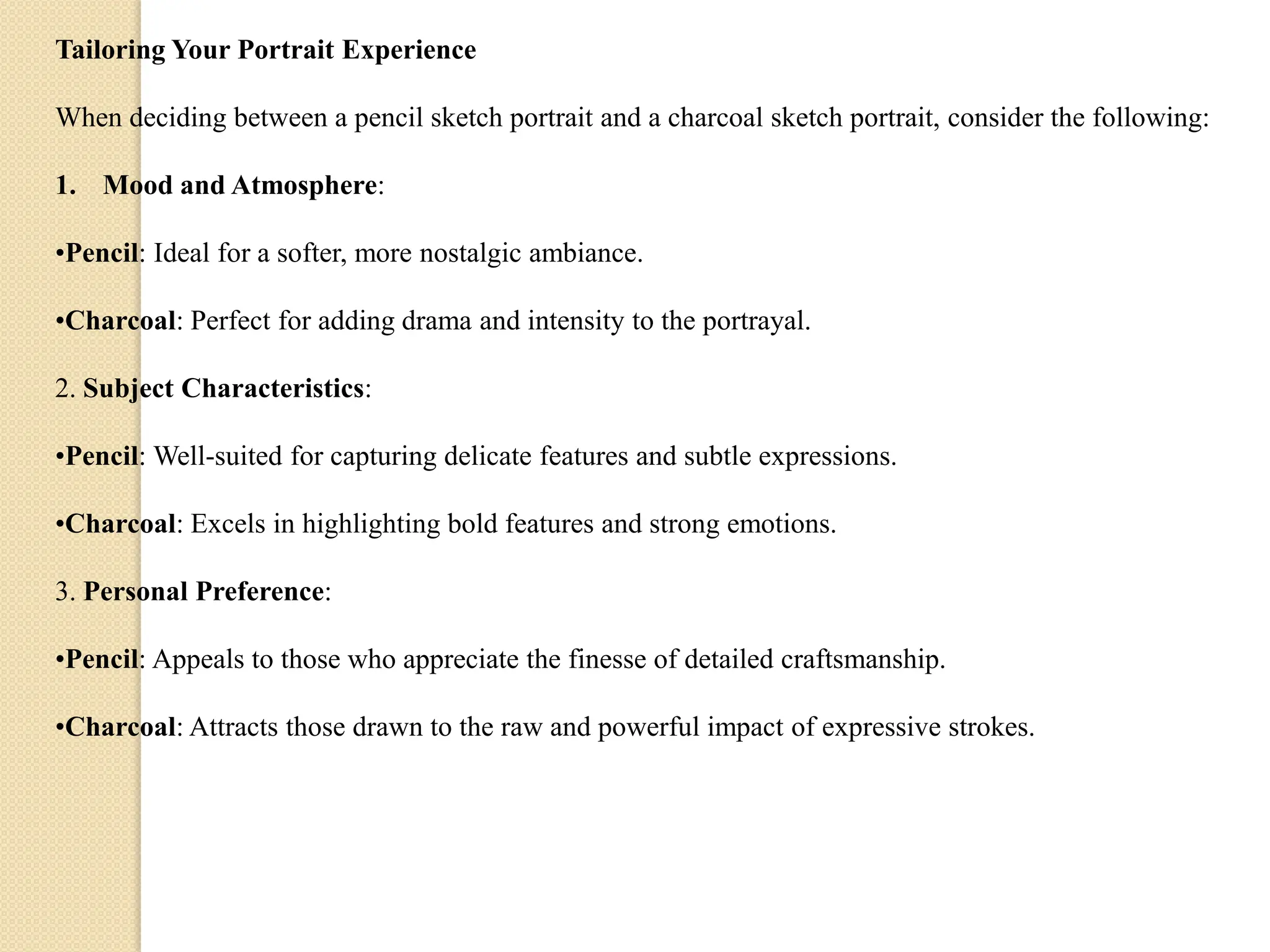 Elevating Memories The Artistry of Pencil Sketch and Charcoal Sketch ...