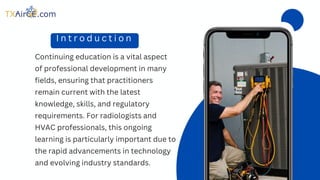 Elevating Professional Standards ACR and Texas HVAC Continuing Education | PPT
