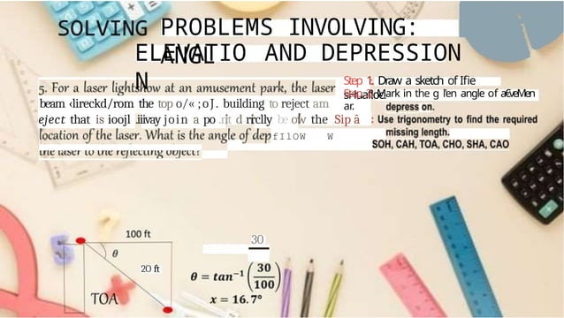 Elevation and depression Third Quarter Math 9.pptx