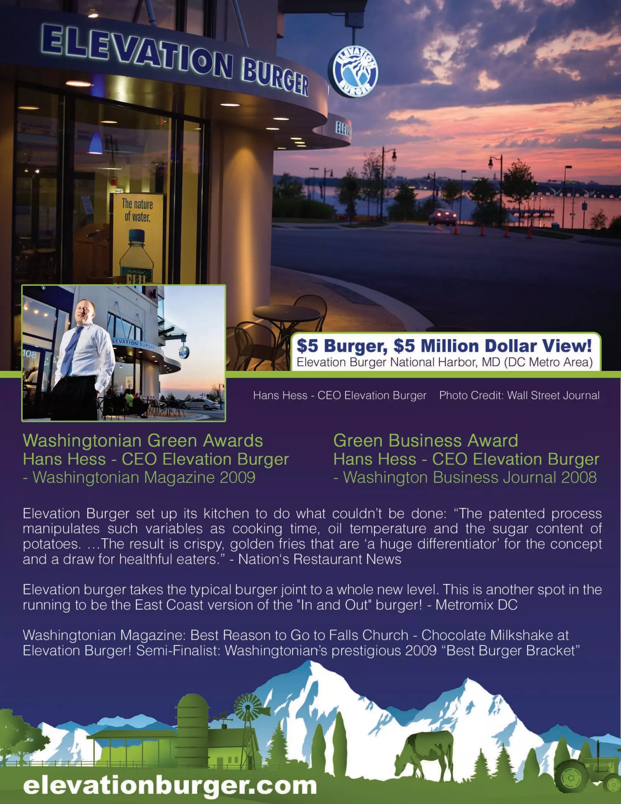 Elevation Burger Franchise Brochure | PDF