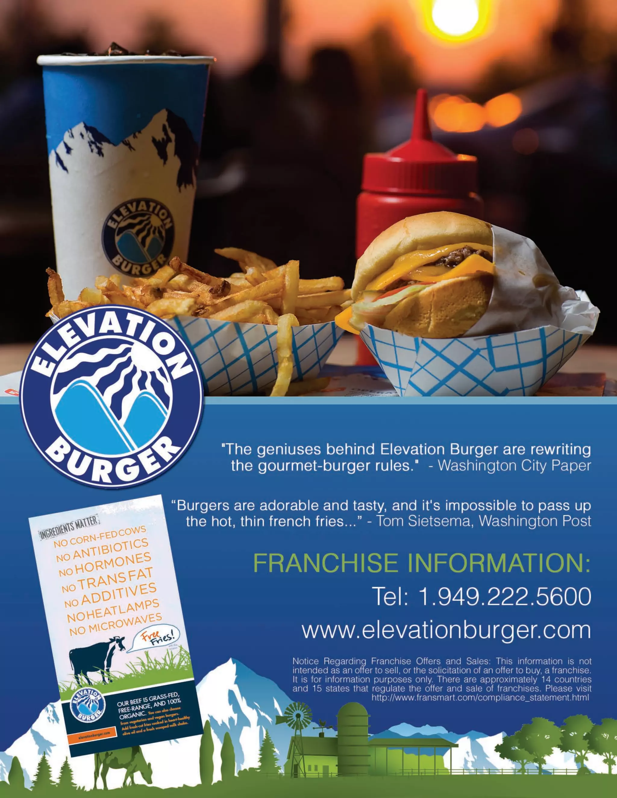 Elevation Burger Franchise Brochure | PDF