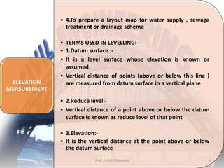Elevation measurement_Surveying, Civil Engineering | PDF
