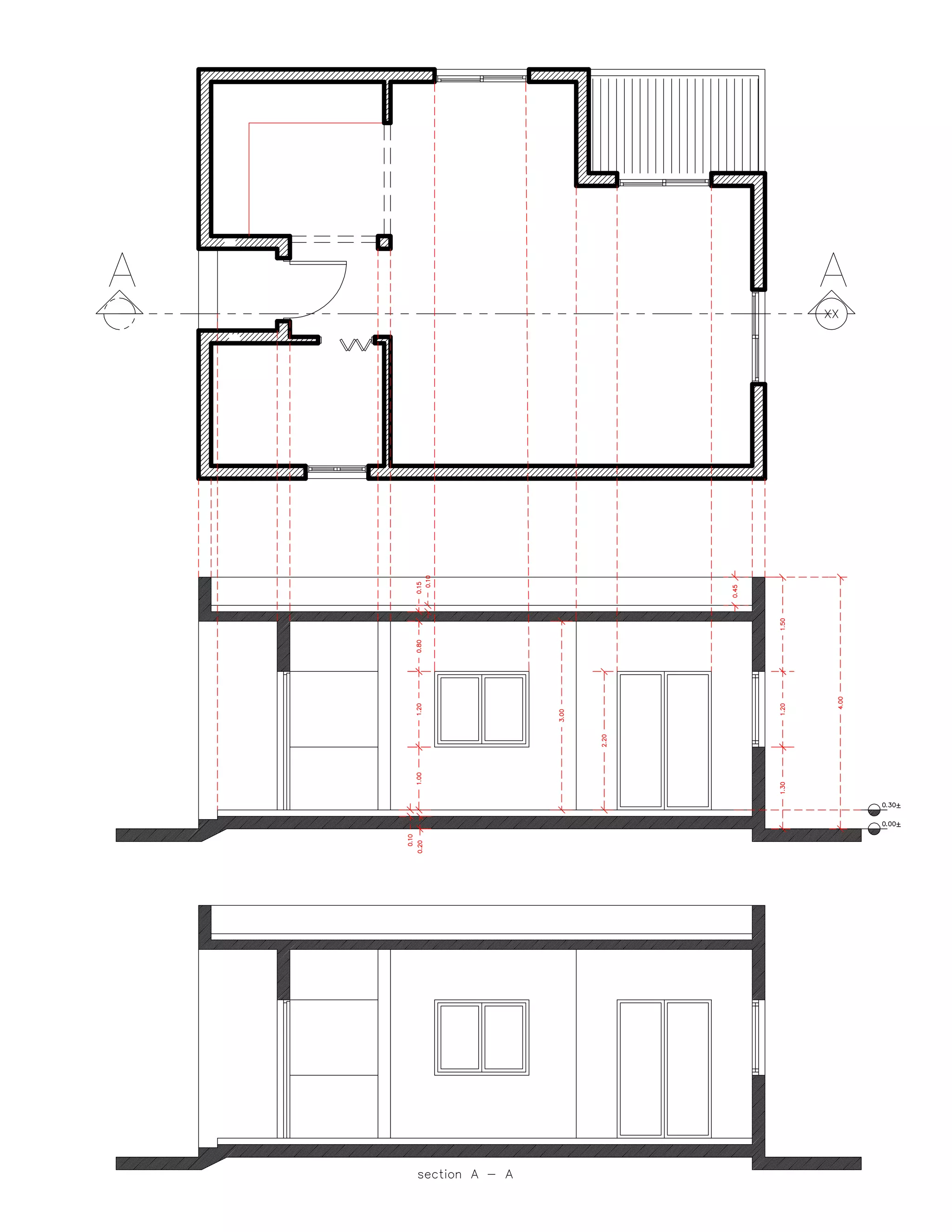 Projection of Elevation & Section | PDF