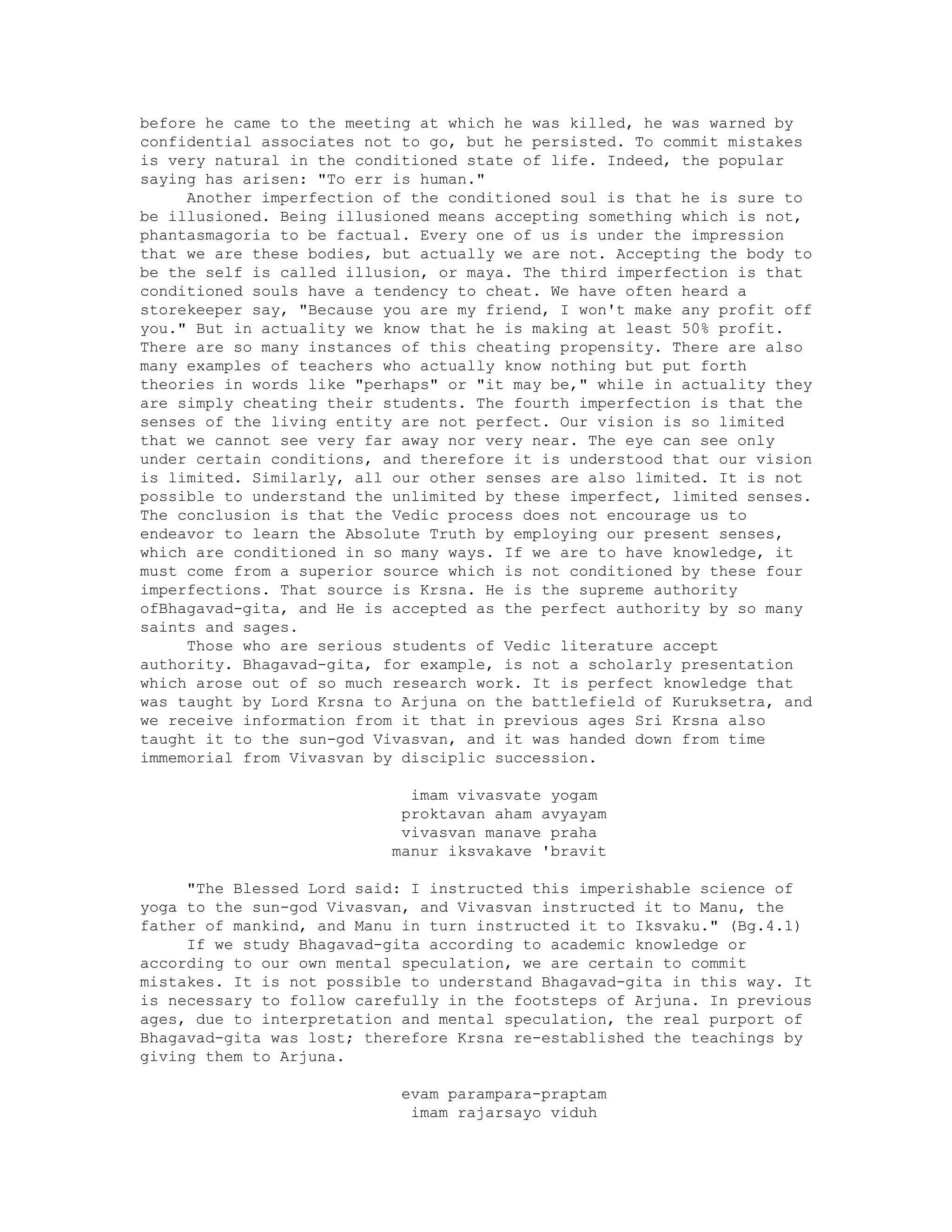 Elevation to krishna_consciousness | PDF
