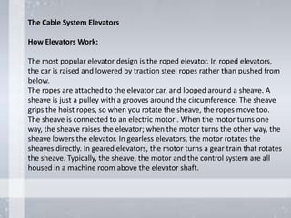 Elevator | PPTX