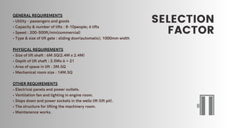 Elevator - History, Type, Classification & Case Study | PDF