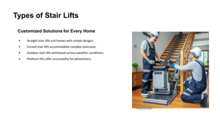 Elevator Stair India - Lift for Home Improvement | PPTX