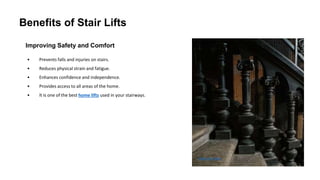 Elevator Stair India - Lift for Home Improvement | PPTX