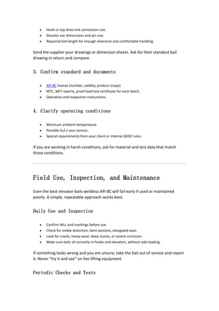 Elevator Bails Weldless API 8C-Buyer and Field G.pdf