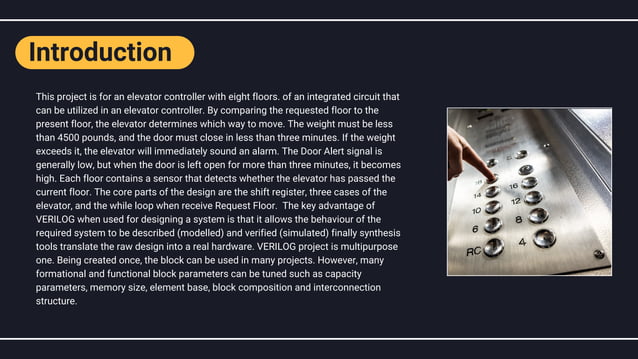 Elevator Control System Using Verilog Pdf Web Development Internet