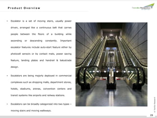 Elevator & escalator market forecast and opportunities, 2024 - TechSci ...