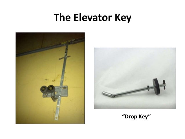 Elevator key use