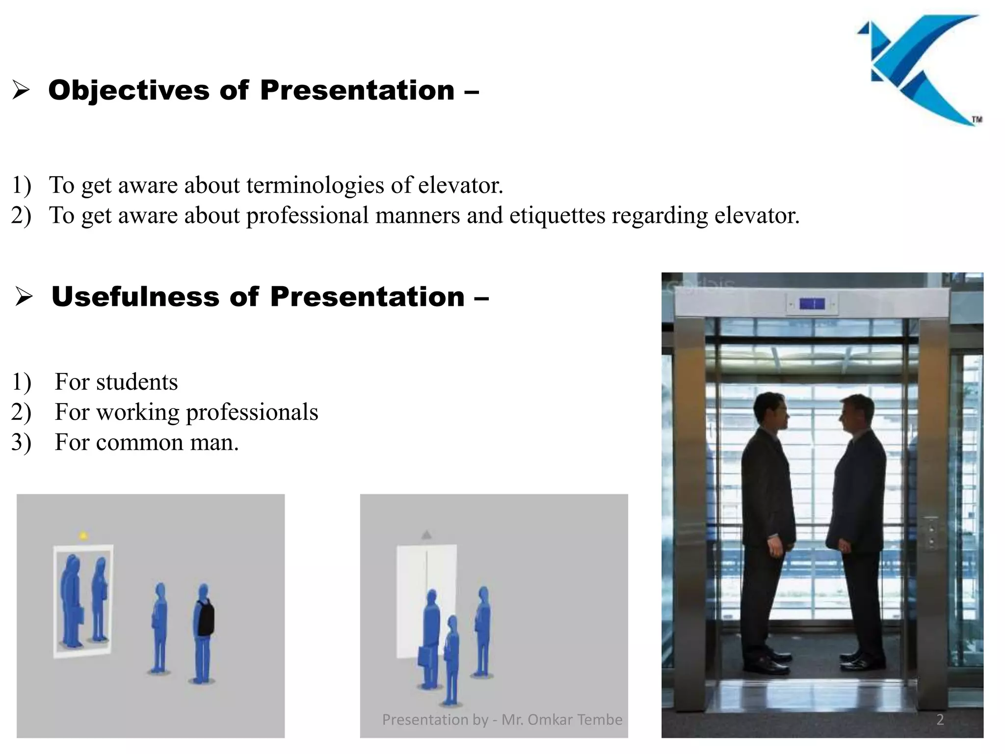 Elevator Manners | PPTX