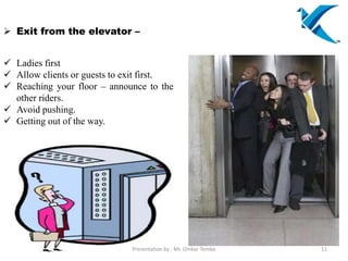 Elevator Manners | PPTX