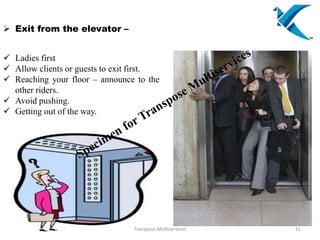 Elevator Manners | PPTX | Automotive