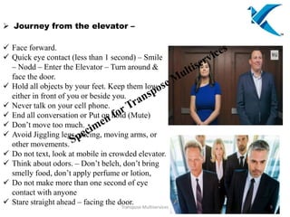 Elevator Manners | PPTX | Automotive