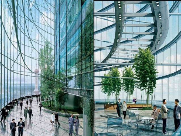 Shanghai tower Elevator and escalators