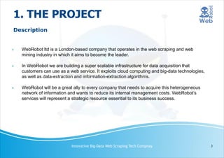An Innovative Big-Data Web Scraping Tech Company | PPT